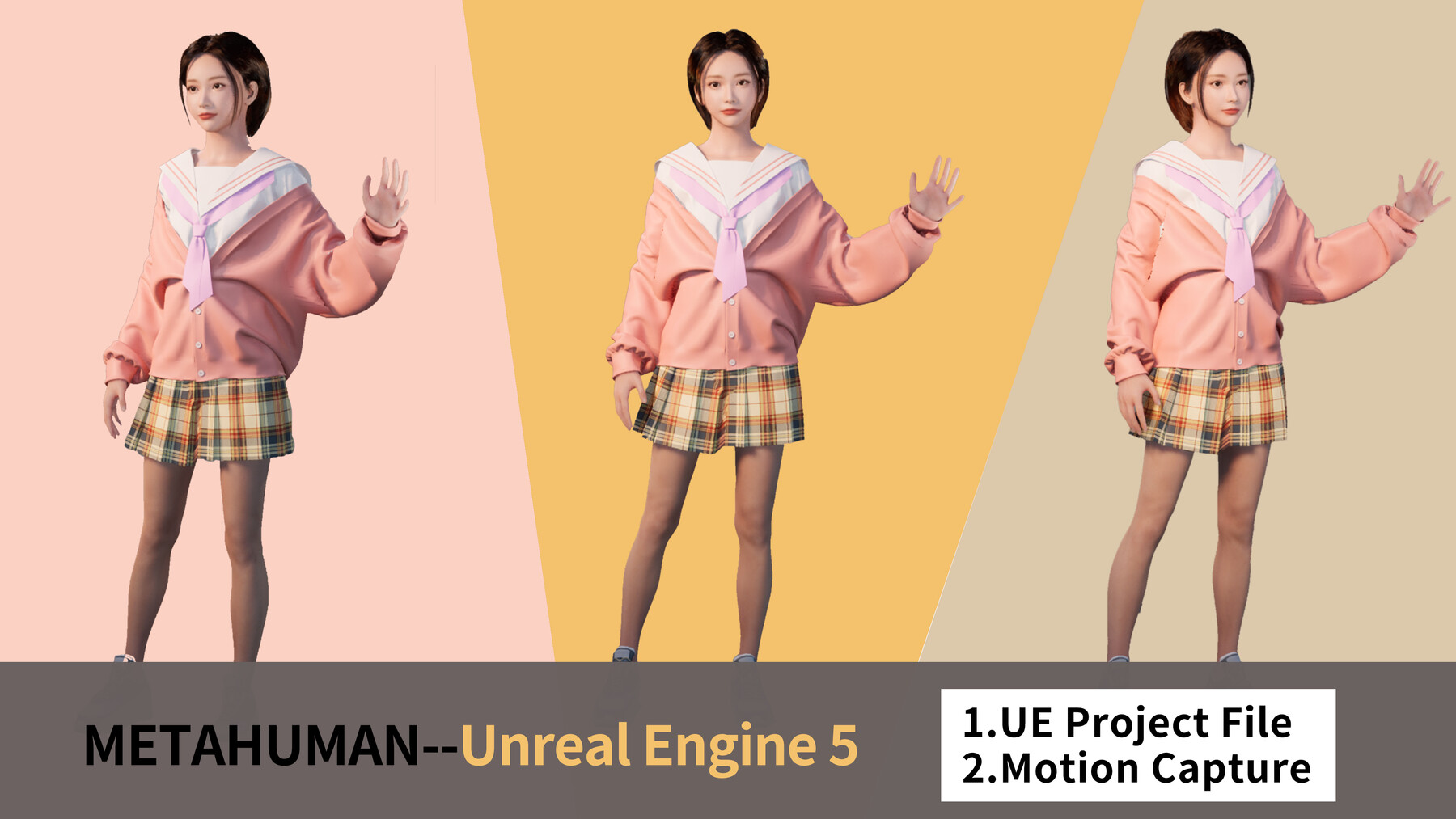 ArtStation - YUJIN-Young short haired girl--Metahuman/Unreal engine 5 ...