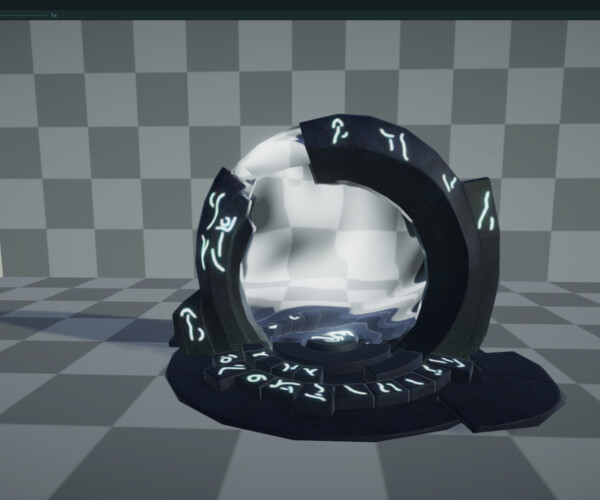 Artstation Unity Vfx Portal Effect Game Assets