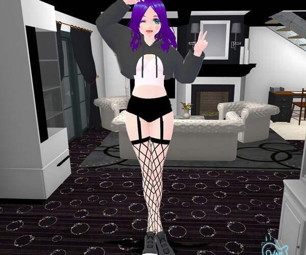 ArtStation - [Vroid] Gothic Idol | Resources