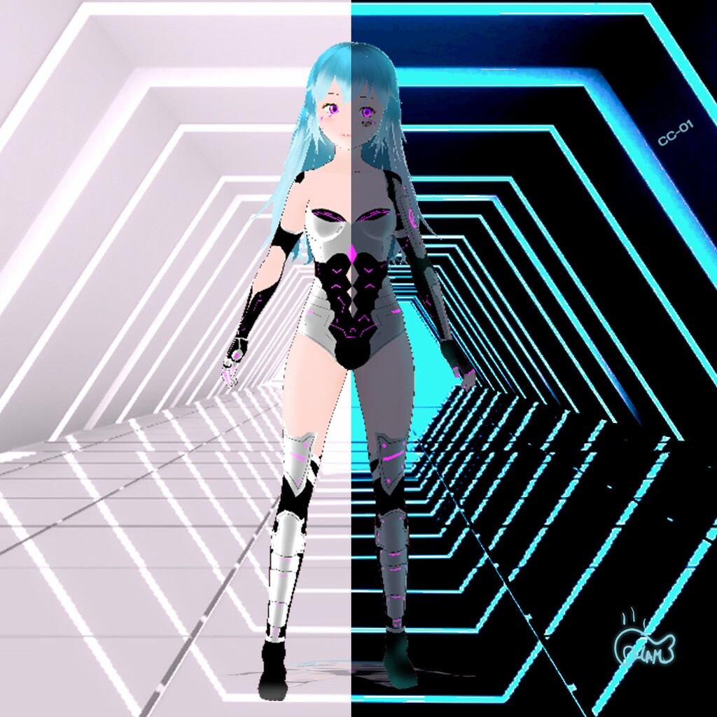 ArtStation - [Vroid] Cyber Cindy | Resources