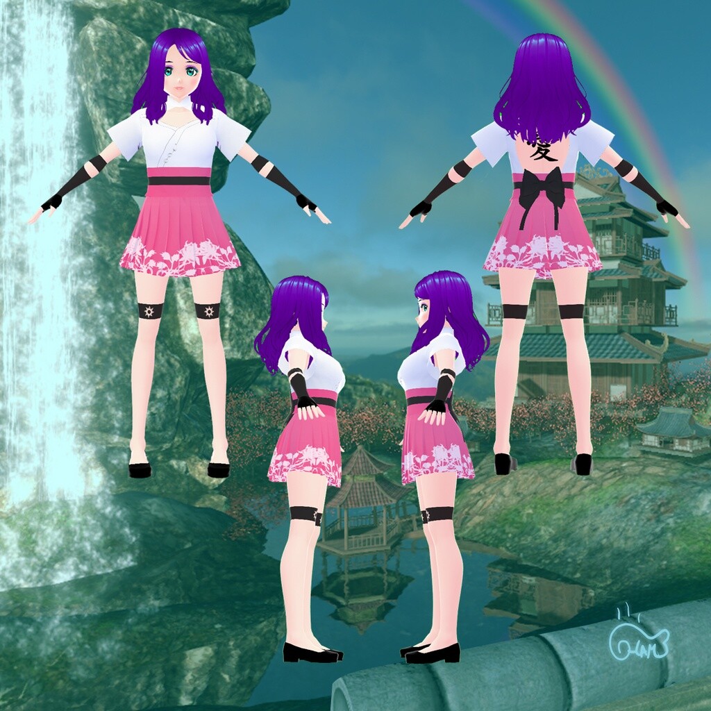 ArtStation - [Vroid] Oriental Training | Resources