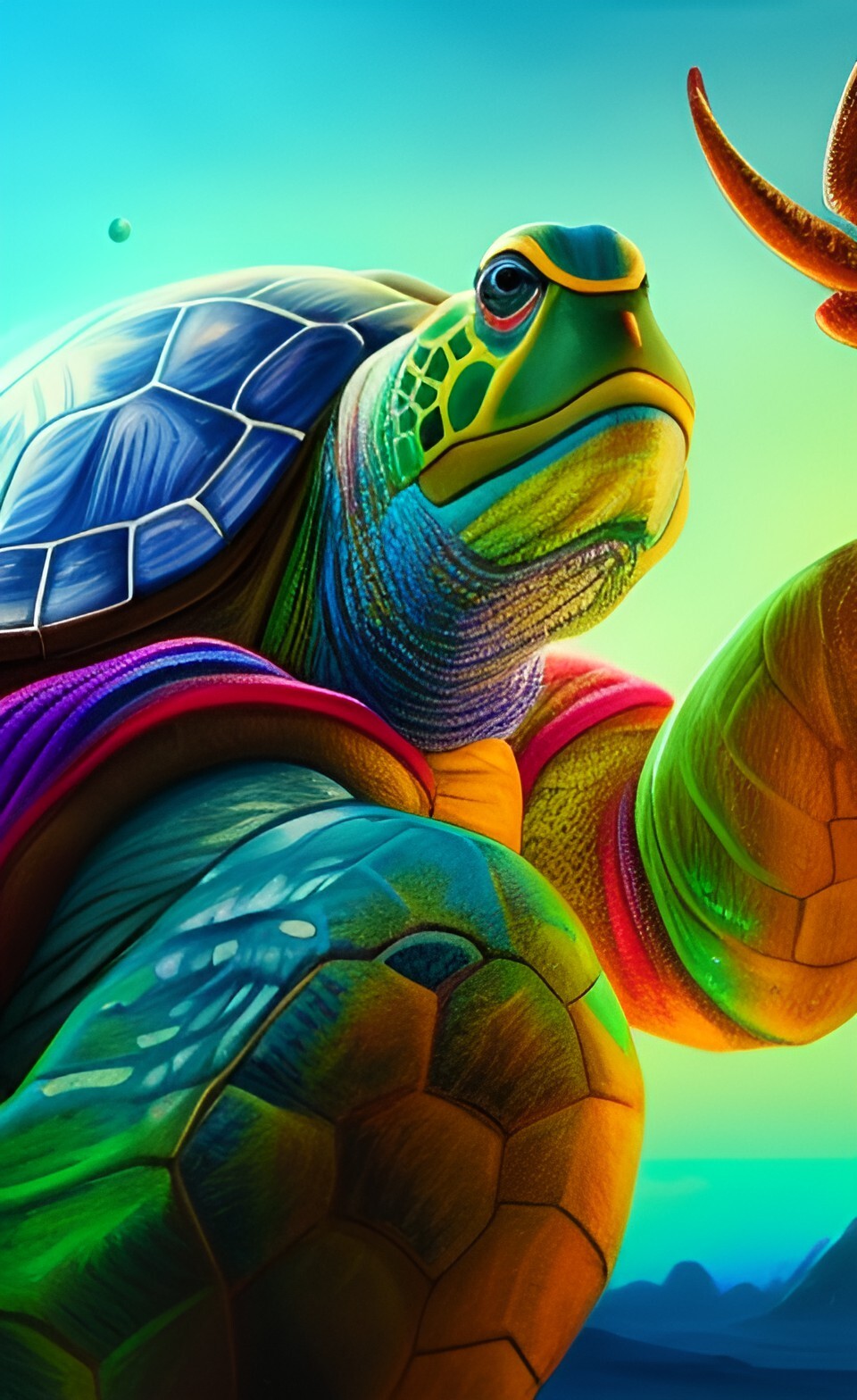 ArtStation - Turtle Warrior 6800 jpg pack wombo art | Artworks