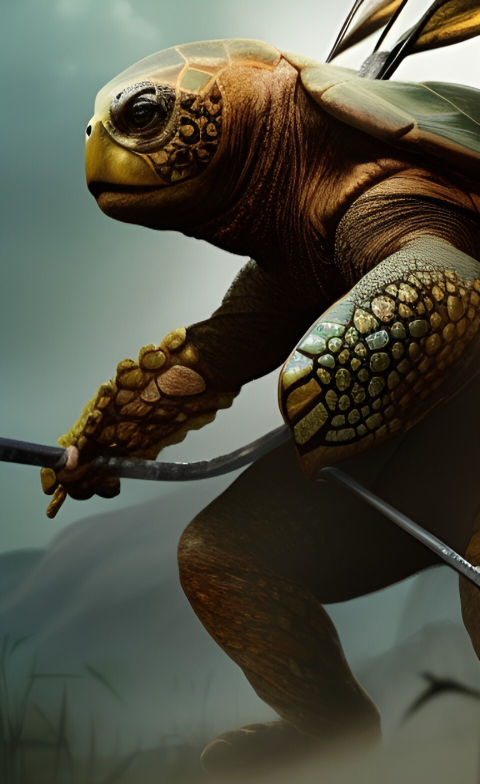 ArtStation - Turtle Warrior 6800 jpg pack wombo art | Artworks