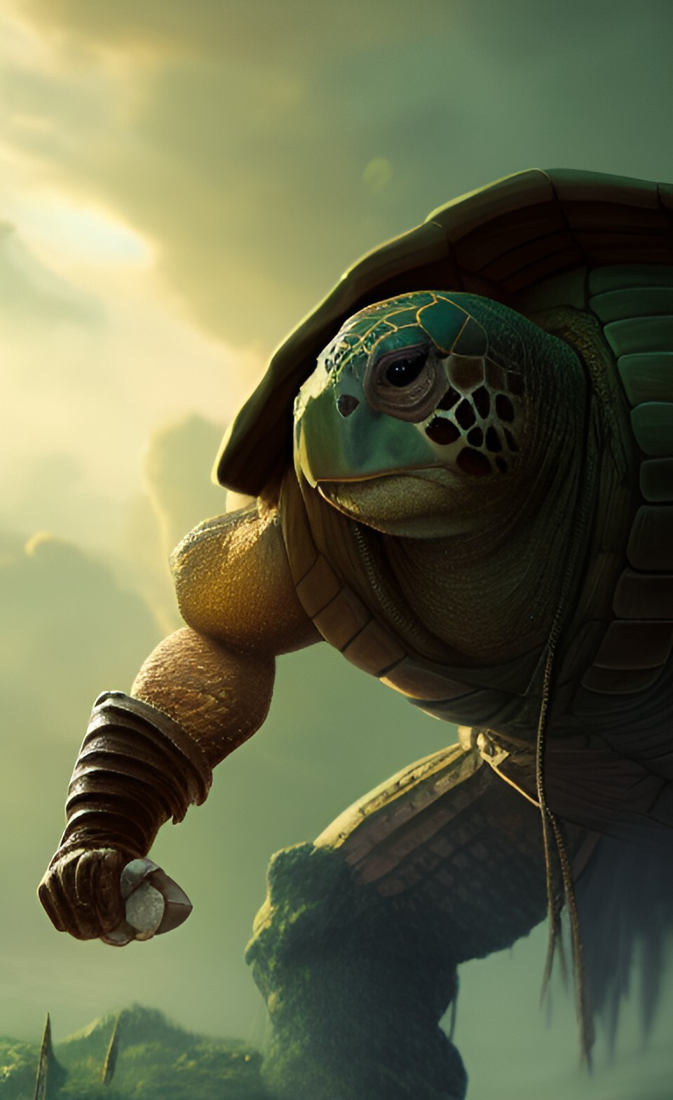 ArtStation - Turtle Warrior 6800 jpg pack wombo art | Artworks