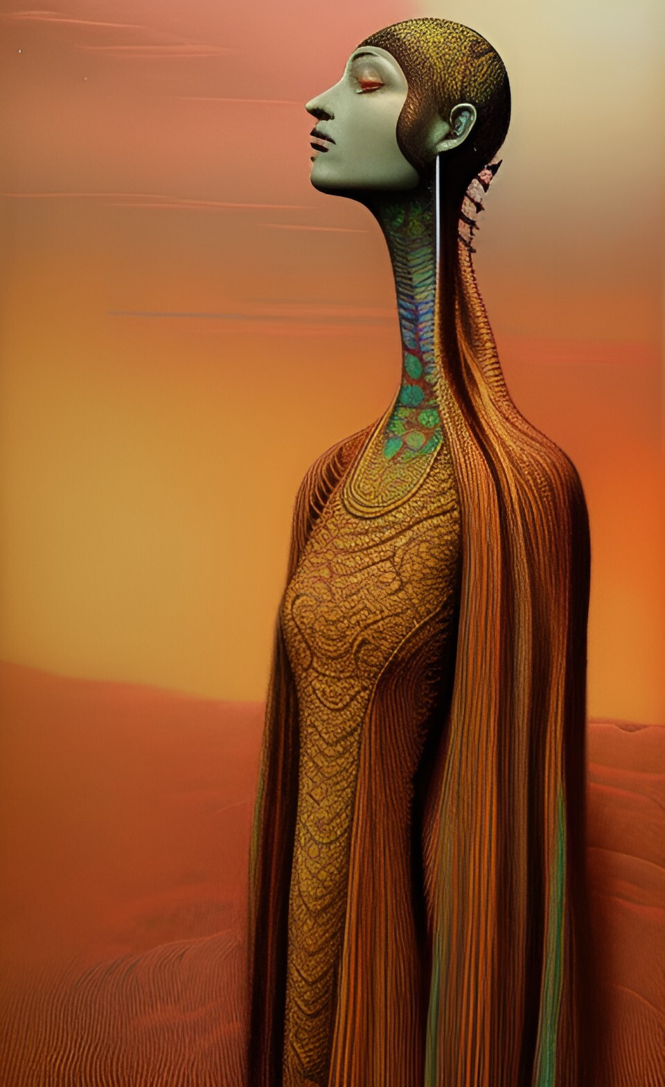 ArtStation - Long neck 11800 jpg pack wombo art | Artworks