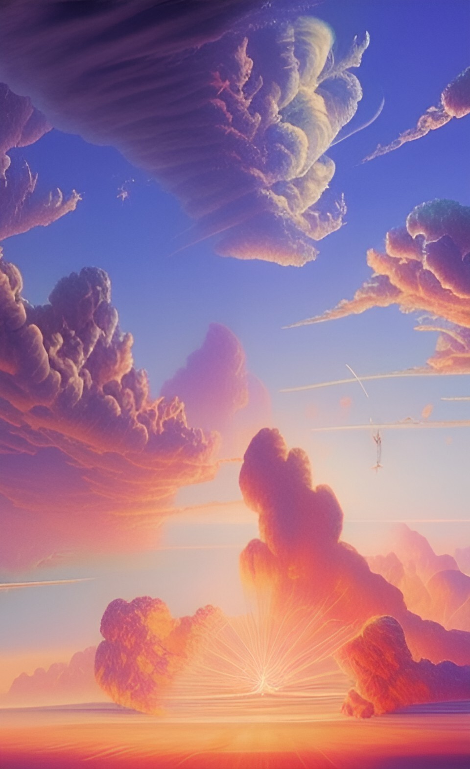 ArtStation - Dreamy cloudscape 13800 jpg pack wombo art | Artworks