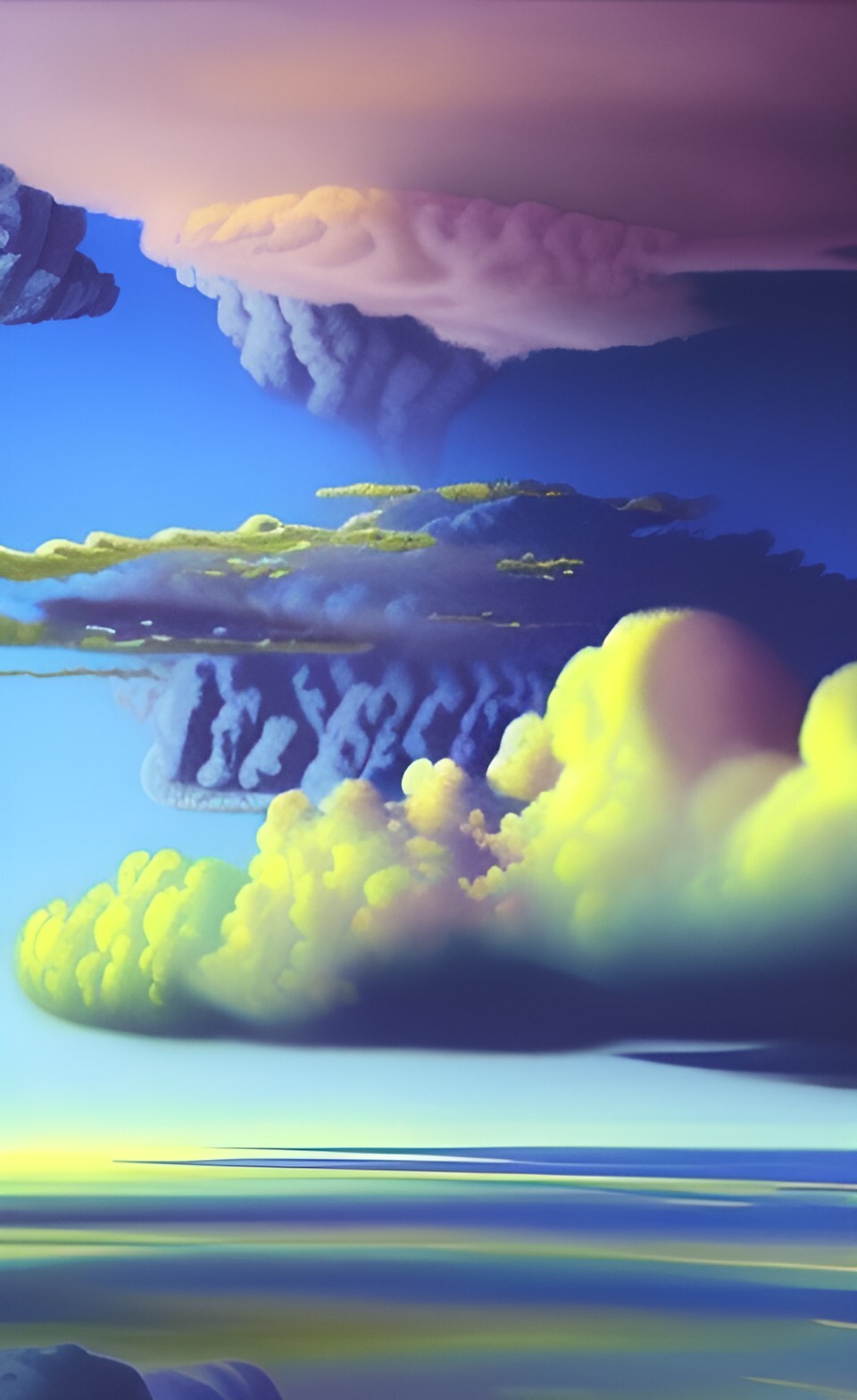 ArtStation - Dreamy cloudscape 13800 jpg pack wombo art | Artworks