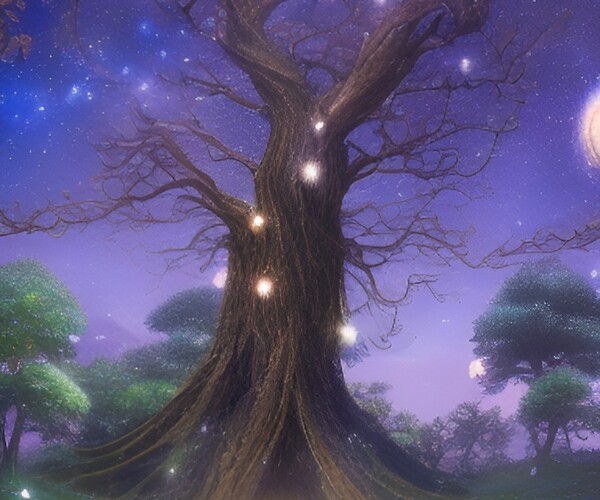 ArtStation - Starry night 46400 jpg pack wombo art | Artworks