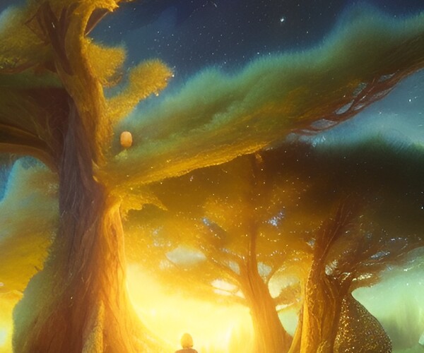 ArtStation - Starry night 46400 jpg pack wombo art | Artworks