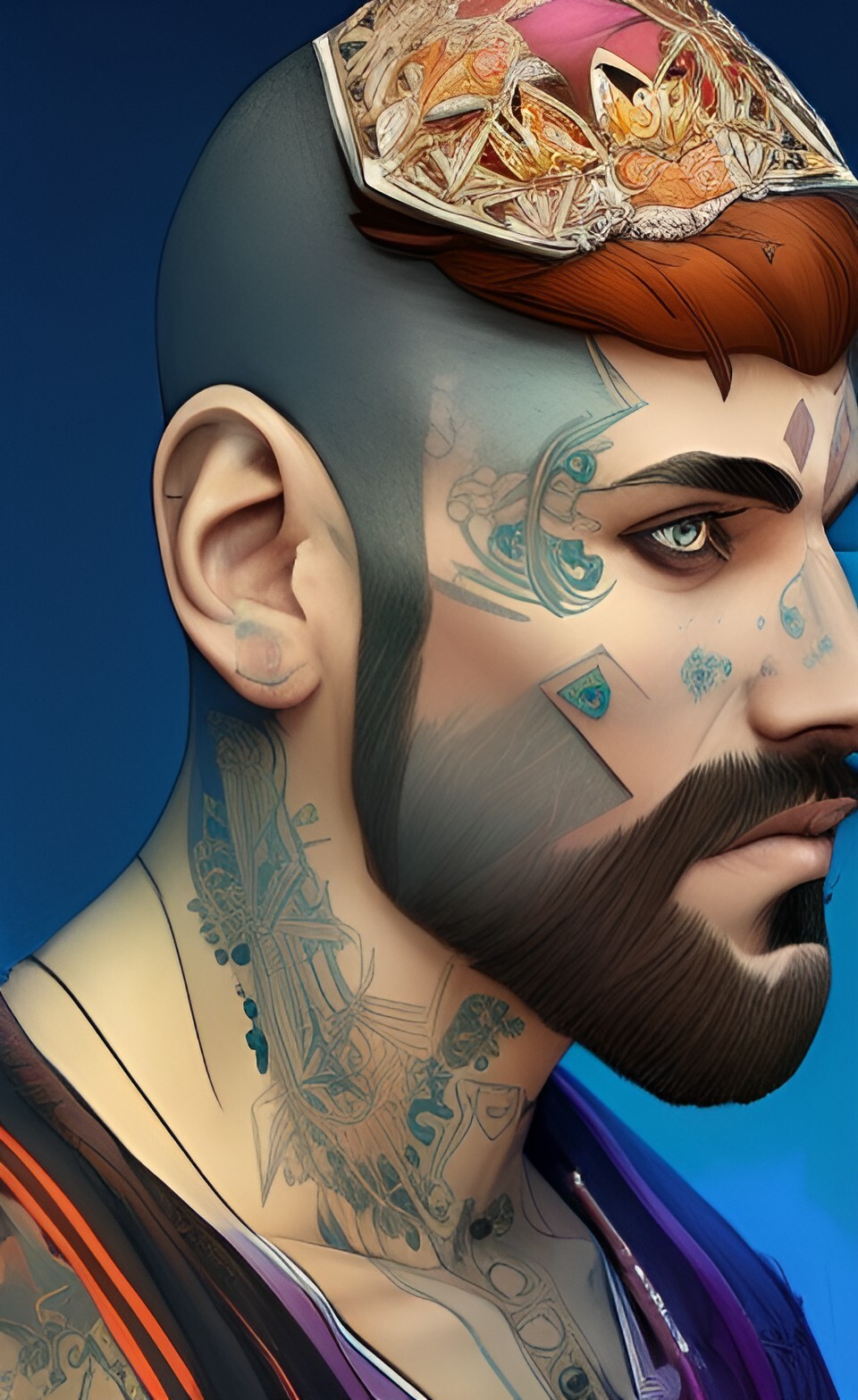 ArtStation - Psycho crowned 15900 jpg pack wombo art | Artworks