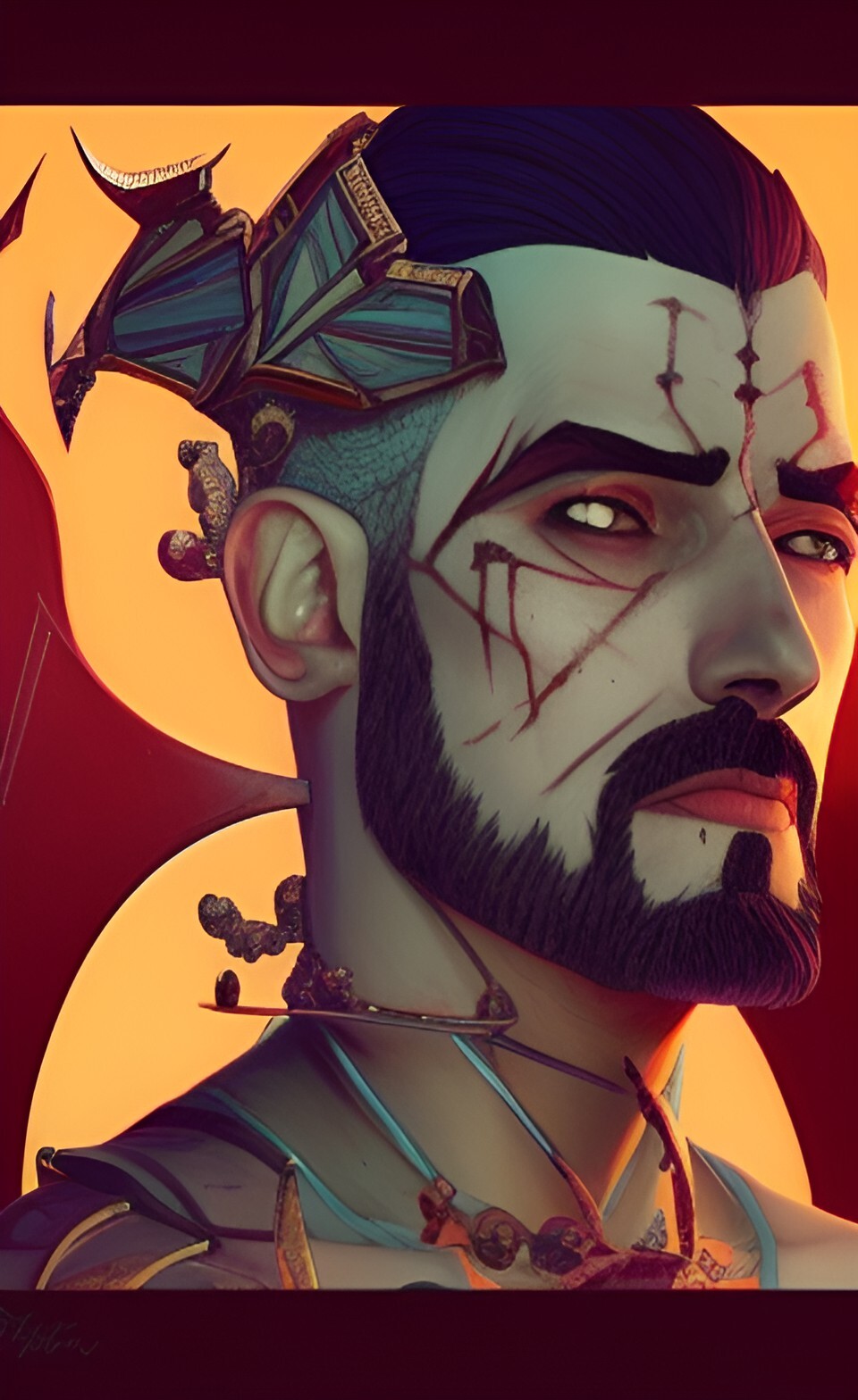 ArtStation - Psycho crowned 15900 jpg pack wombo art | Artworks