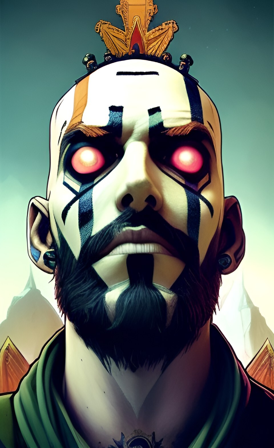 ArtStation - Psycho crowned 15900 jpg pack wombo art | Artworks