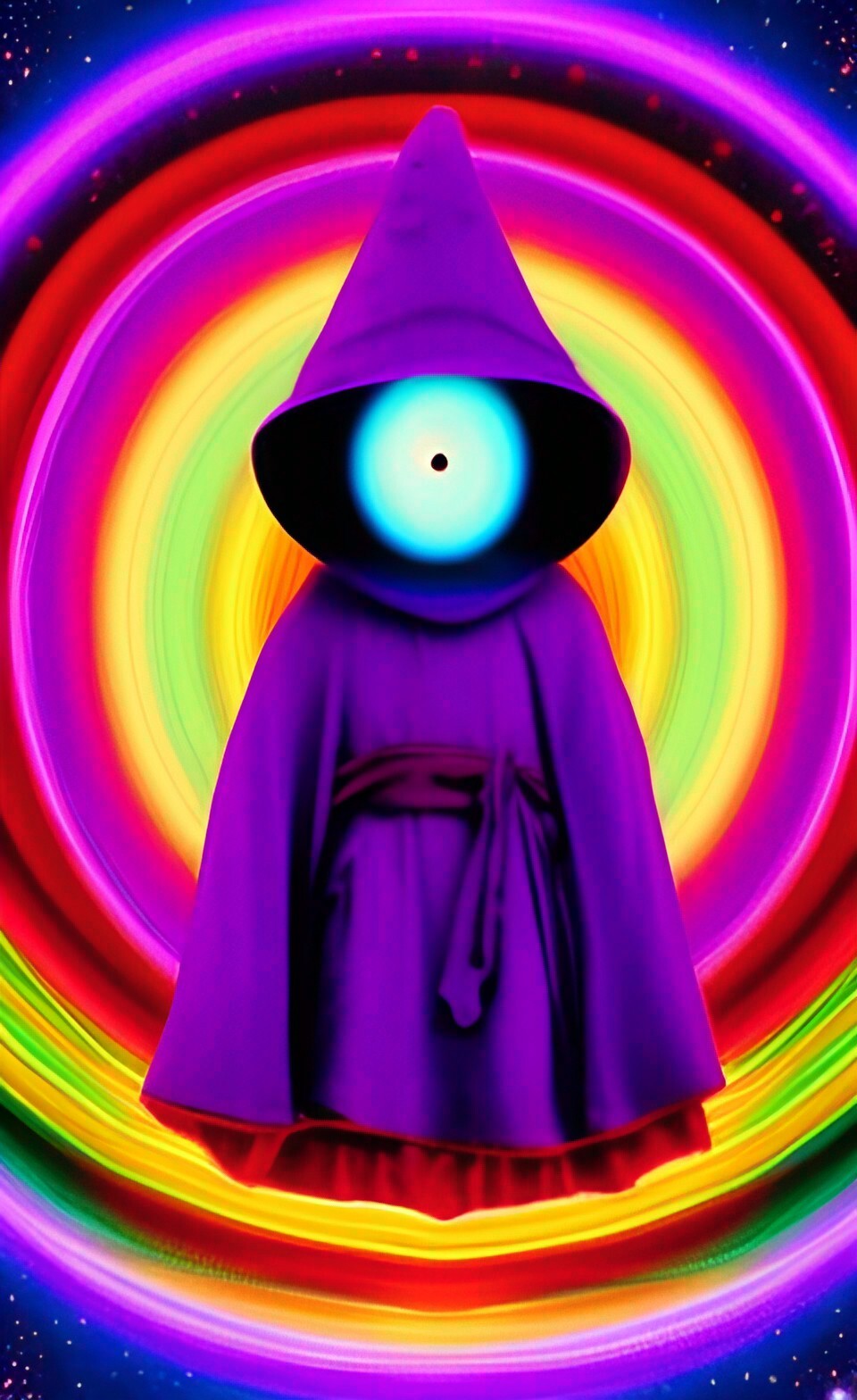 ArtStation - tiny cute wizard glowing eyes big hat no face 5200 jpg ...