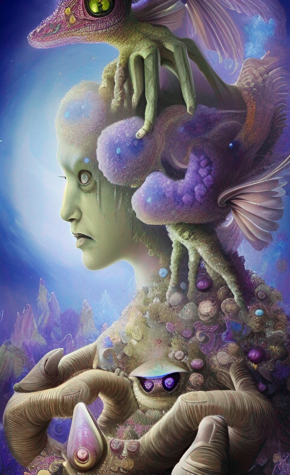 ArtStation - Gemstone monster 6900 jpg pack wombo art | Artworks