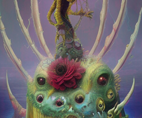 ArtStation - Gemstone monster 6900 jpg pack wombo art | Artworks