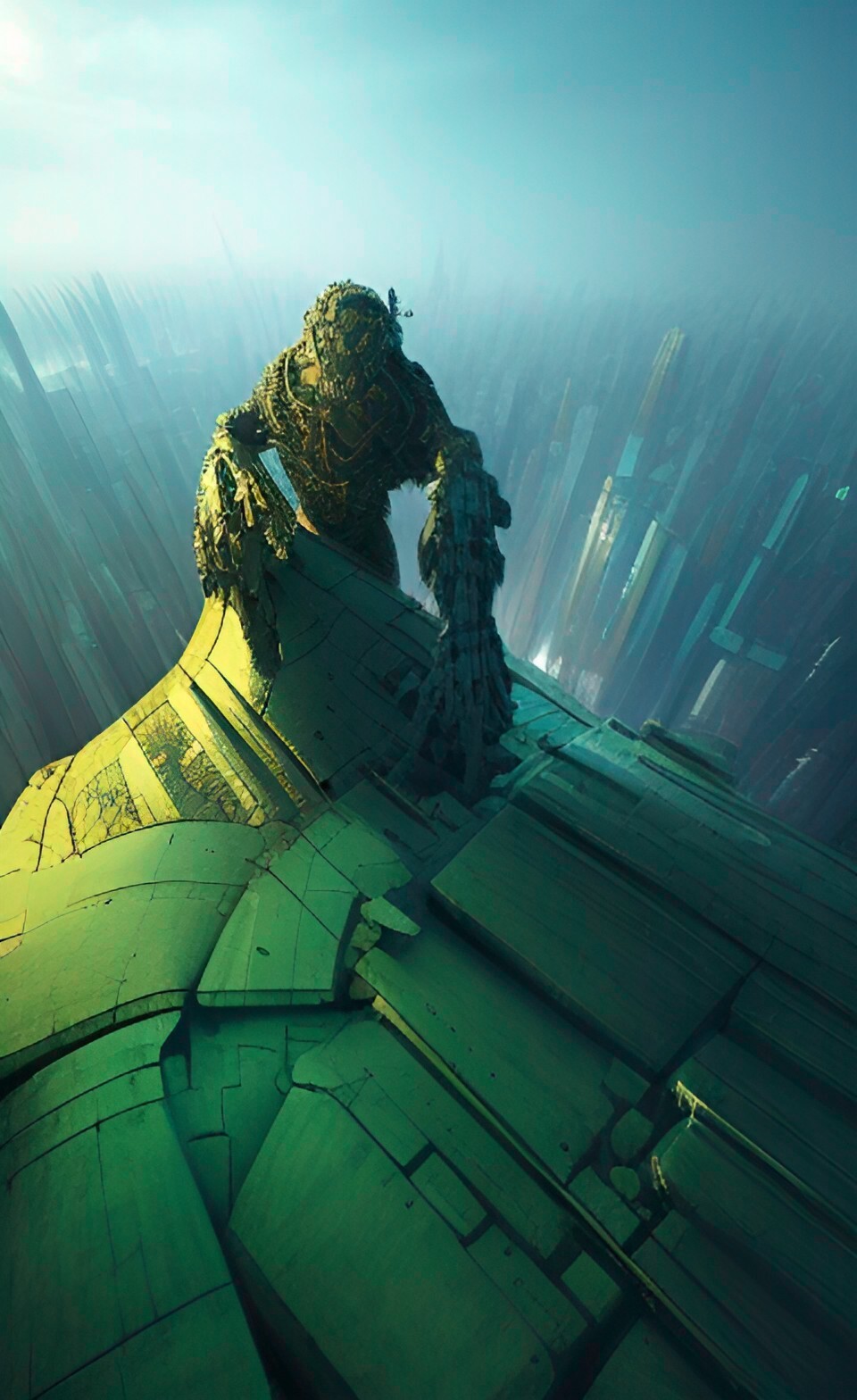 ArtStation - Massive biomechanical golem 10900 jpg pack wombo art | Artworks