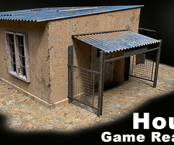 ArtStation - House Game Ready 1 | Game Assets