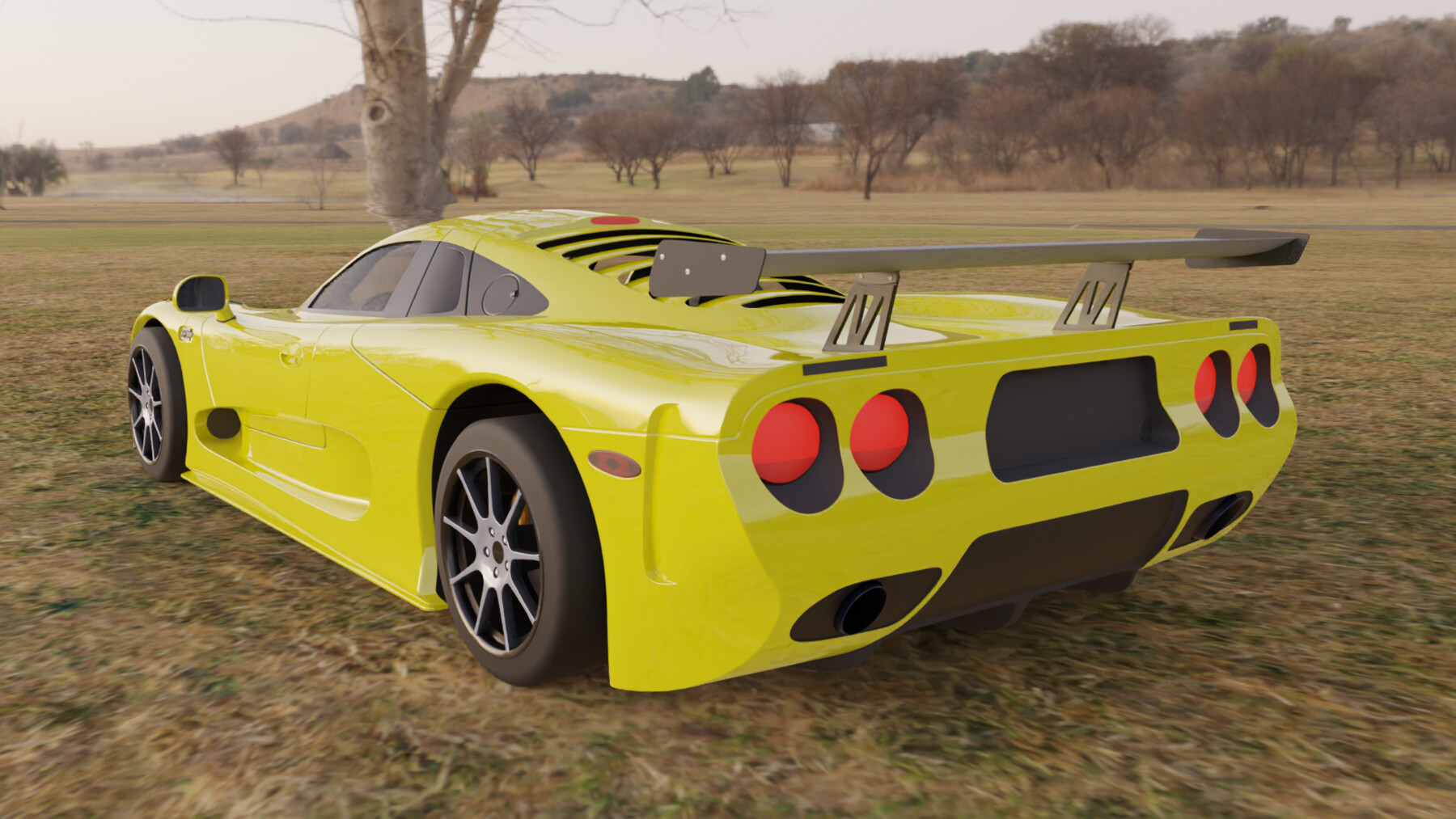 ArtStation - Mosler MT900S with Engine Sounds | Game Assets