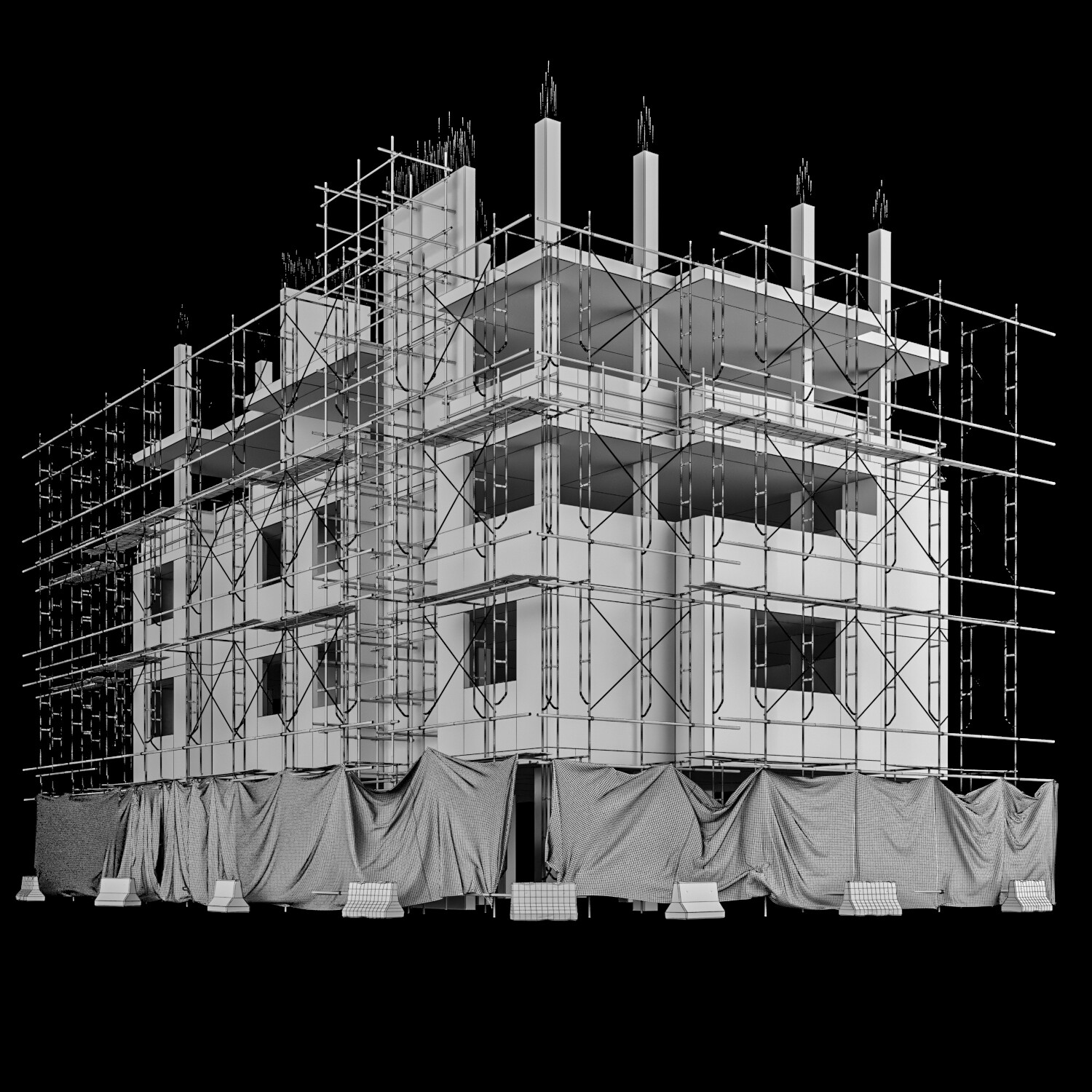 ArtStation - Modular Construction Site Vol 05 | Resources