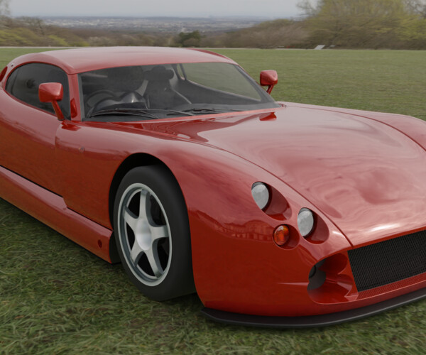 ArtStation - TVR Cerbera Speed 12 with Engine Sounds | Game Assets