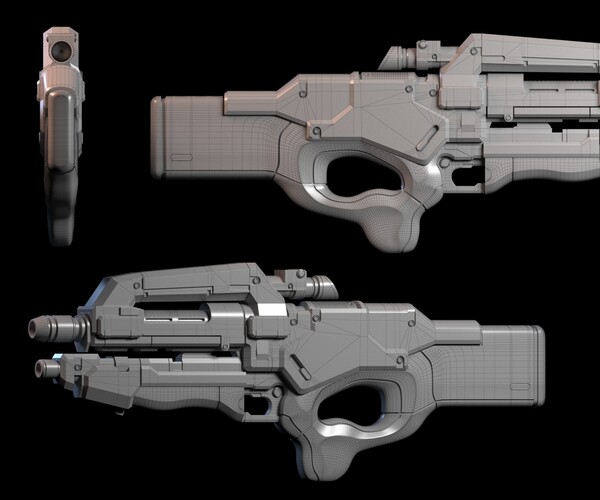 ArtStation - M96 Mattock Mass Effect | Resources