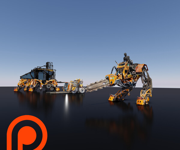 ArtStation - Mechanical 3D Concept using 3D Scans | Tutorials