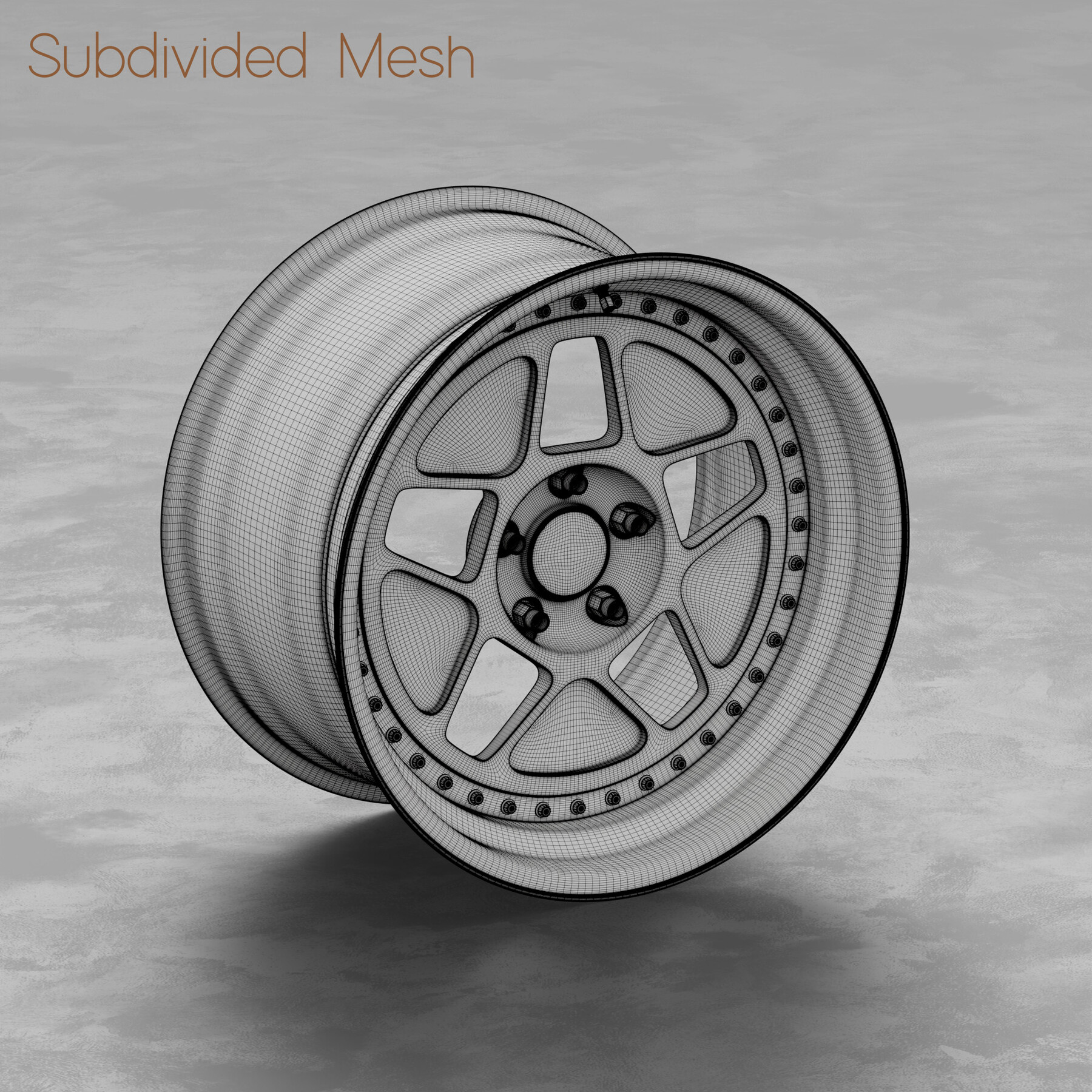 ArtStation - fifteen52 Tarmac R43 Hoonicorn Rim/Wheel 3D Model | Resources