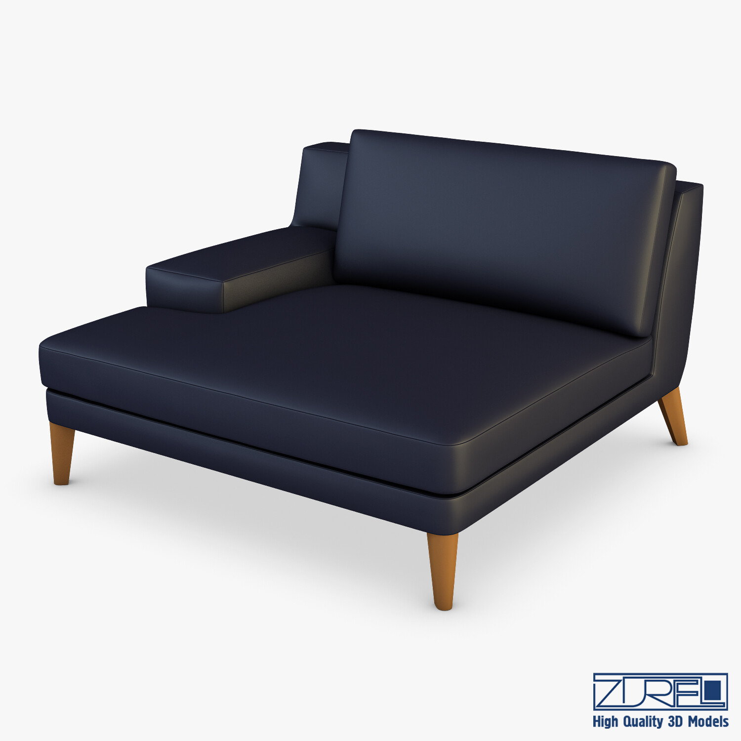 ArtStation - Roche Bobois Playlist Large 3 Seat Chaise | Resources
