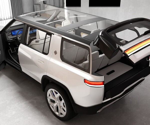 ArtStation - Rivian R1S Adventurer | Game Assets