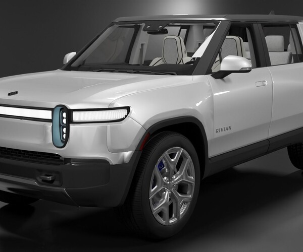 ArtStation - Rivian R1S Adventurer | Game Assets