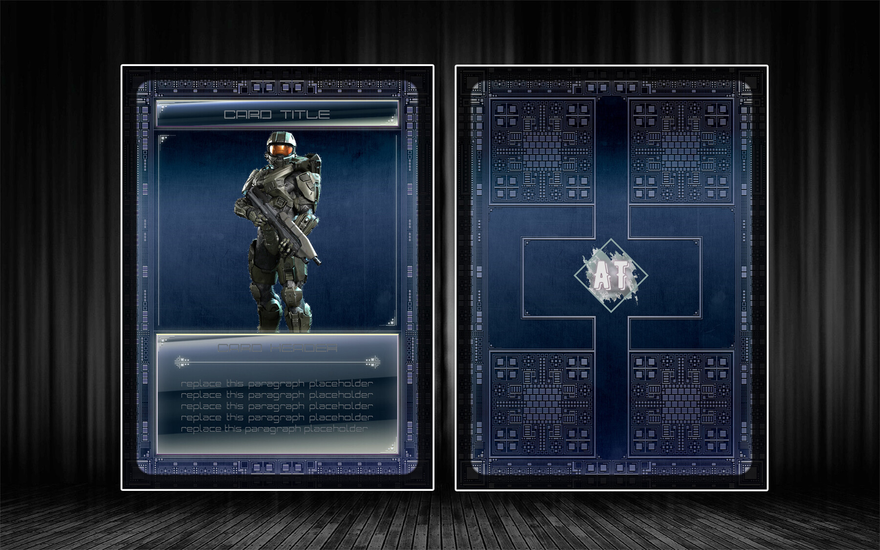 ArtStation - TCG Trading Card Template | Artworks