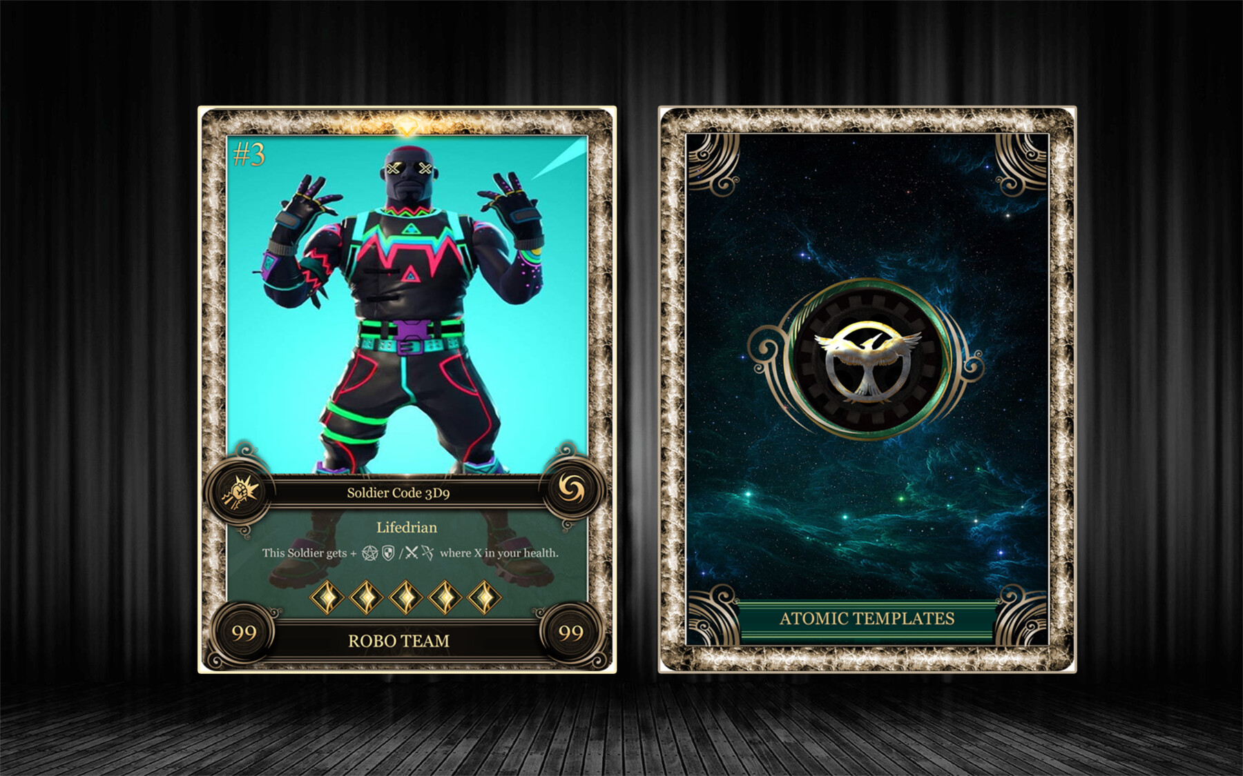 ArtStation - TCG template photoshop V1 | Artworks