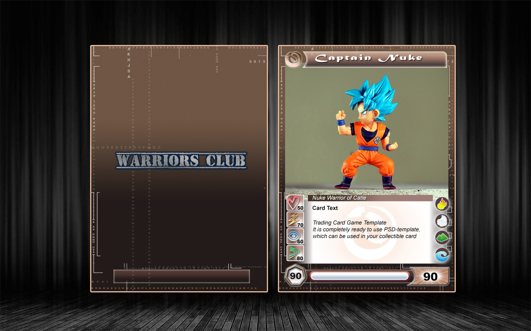 ArtStation - TCG card photoshop template V6 | Artworks