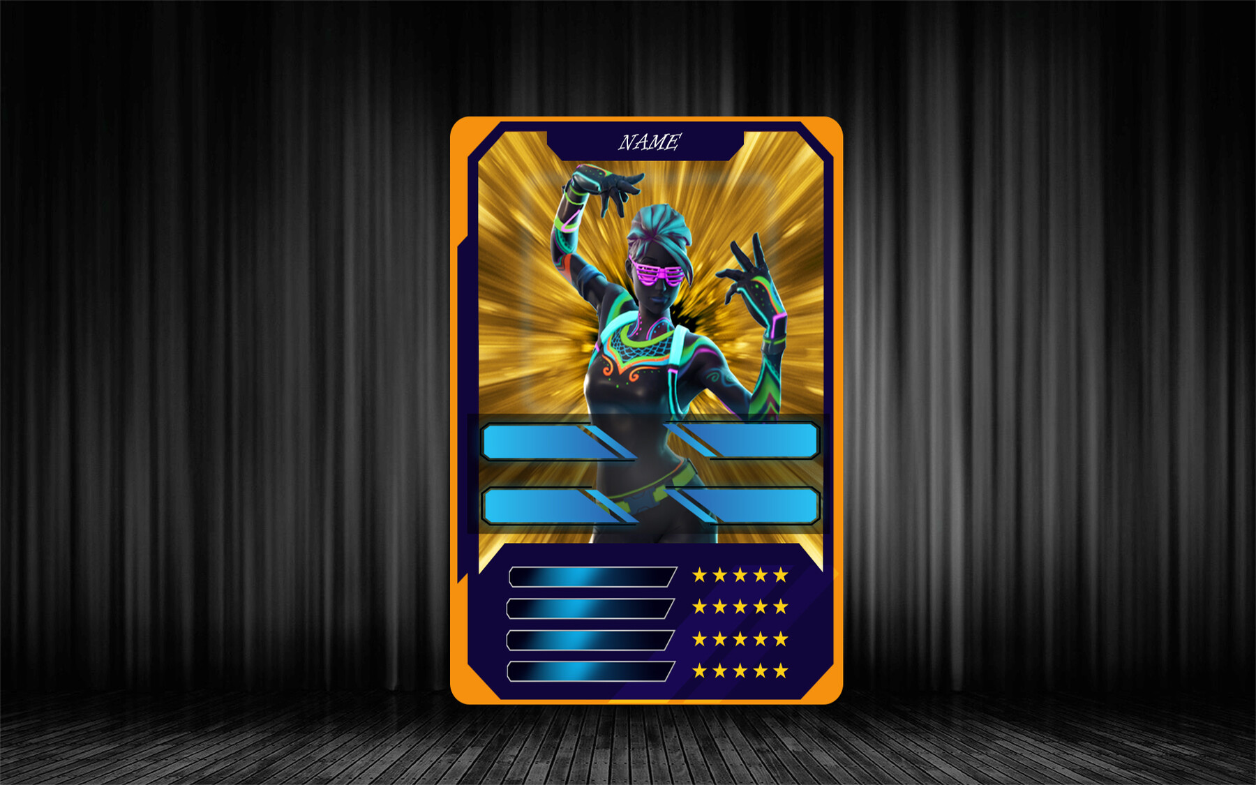 ArtStation - Trading game card template V9 | Artworks