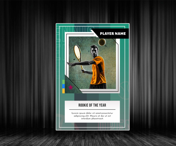 ArtStation - Sports Trading Card PSD V2 | Artworks