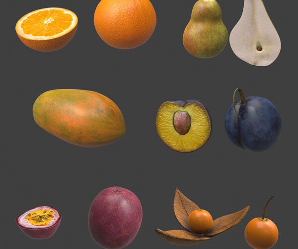 ArtStation - Fruit Pack Part 4 | Game Assets