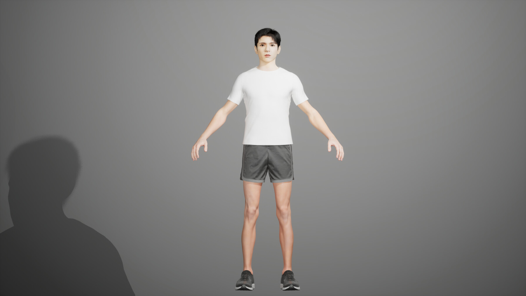 ArtStation - Asian short hair man--Metahuman/Unreal engine | Game Assets