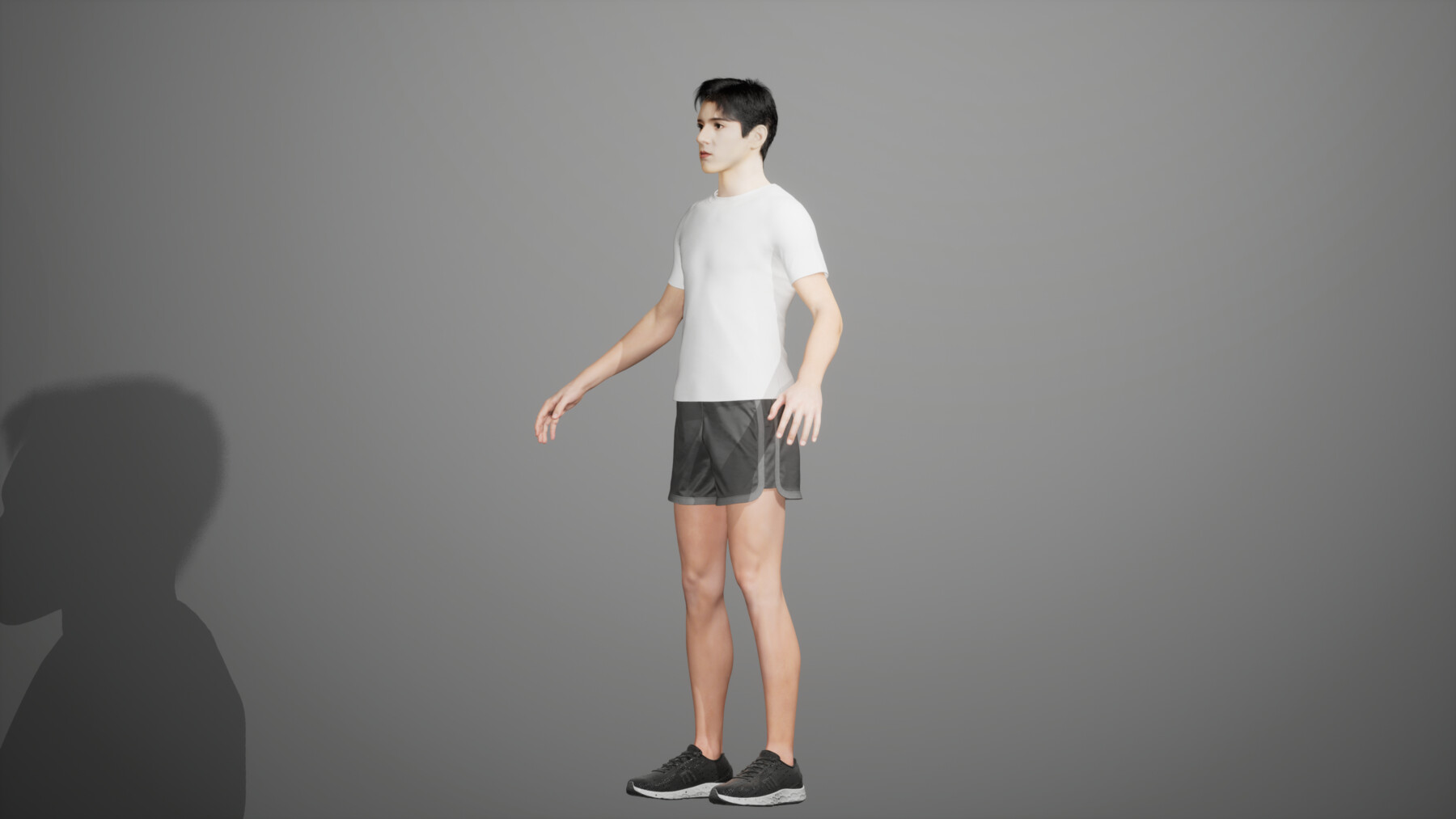 ArtStation - Asian short hair man--Metahuman/Unreal engine | Game Assets