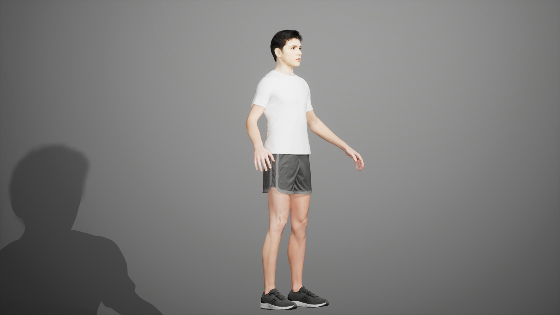 ArtStation - Asian short hair man--Metahuman/Unreal engine | Game Assets