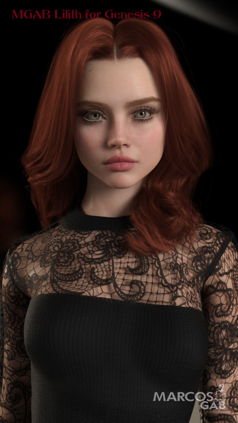 ArtStation - MGAB Lilith for Genesis 9 | Resources