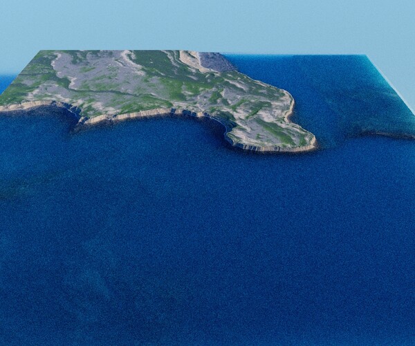 ArtStation - Terrain Collection - 02 Riff-01 | Game Assets