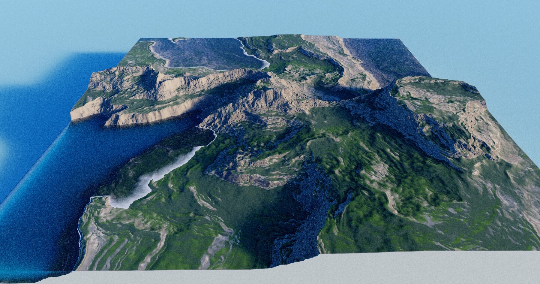 ArtStation - Terrain Collection - 02 Riff-01 | Game Assets