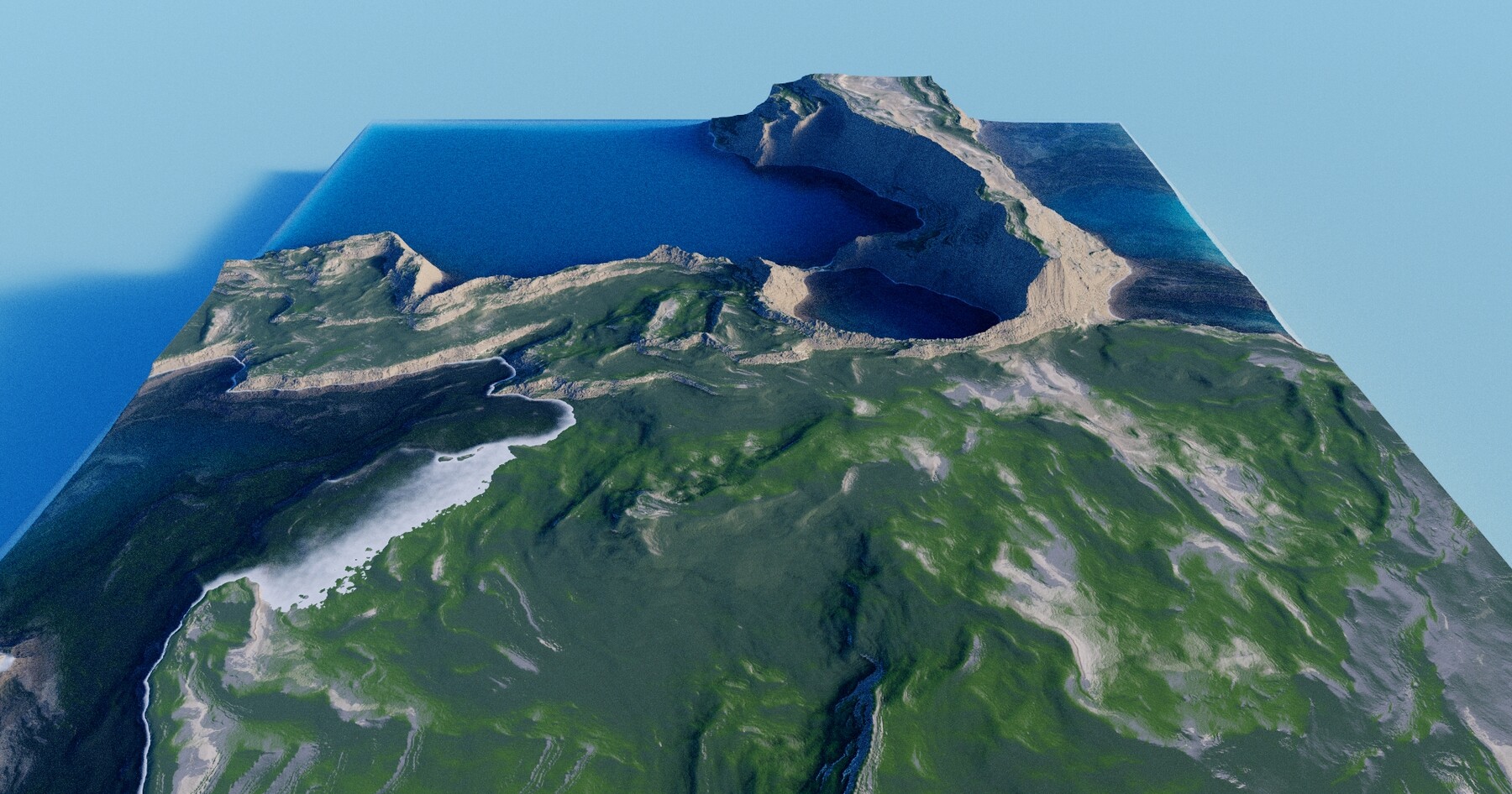 ArtStation - Terrain Collection - 02 Riff-01 | Game Assets