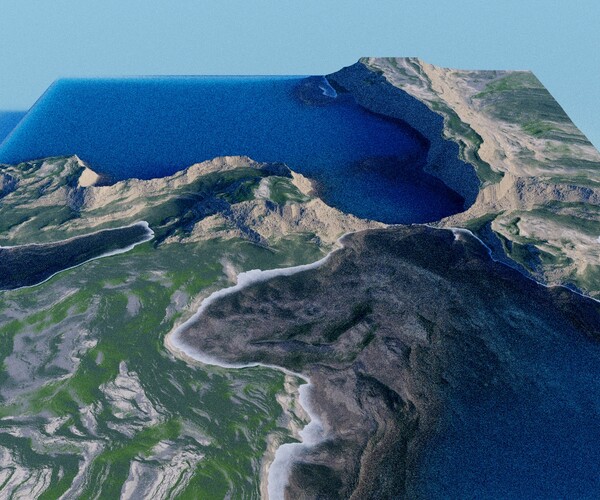 ArtStation - Terrain Collection - 02 Riff-01 | Game Assets