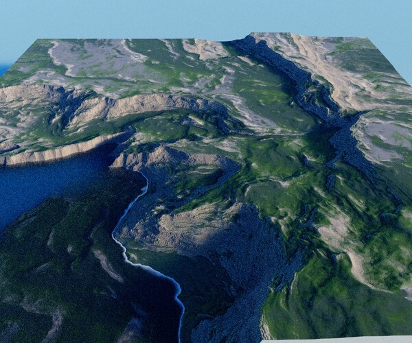 ArtStation - Terrain Collection - 02 Riff-01 | Game Assets