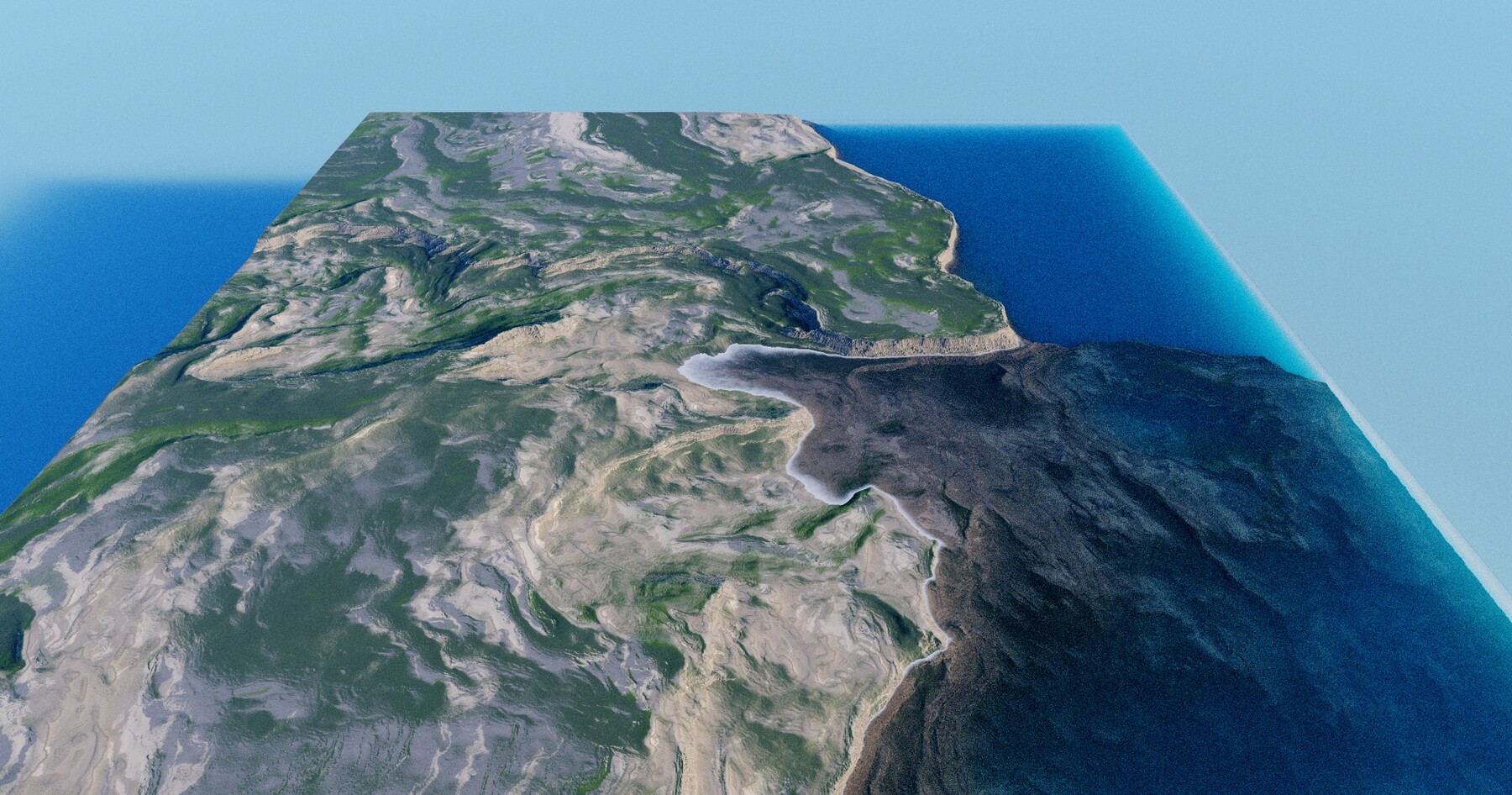 ArtStation - Terrain Collection - 02 Riff-01 | Game Assets