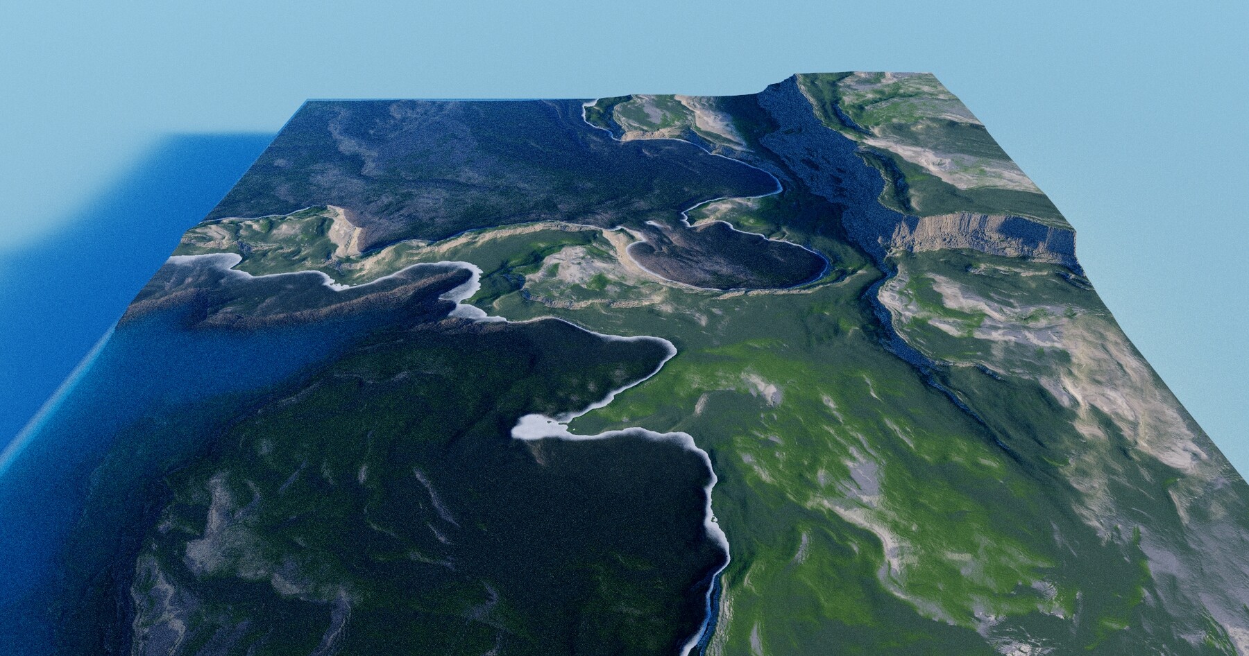 ArtStation - Terrain Collection - 02 Riff-01 | Game Assets