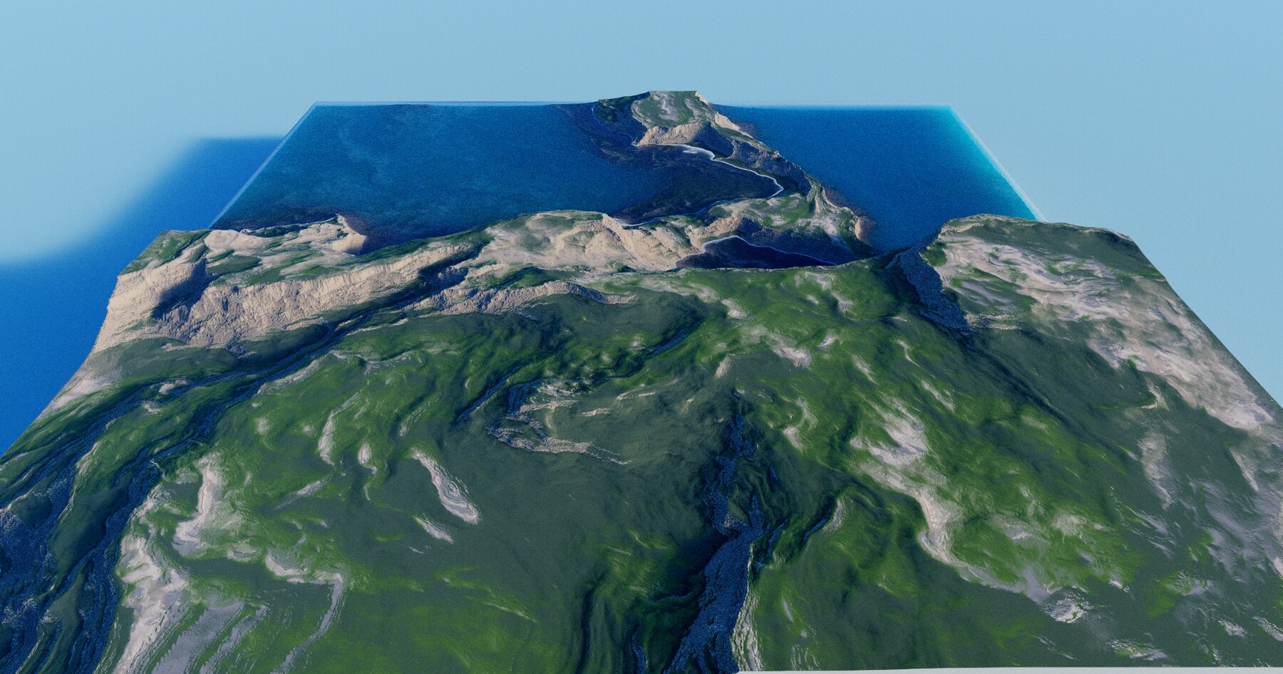 ArtStation - Terrain Collection - 02 Riff-01 | Game Assets