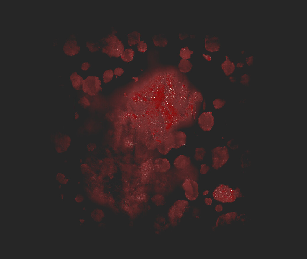 ArtStation - Blood Patches Decal-01 | Game Assets