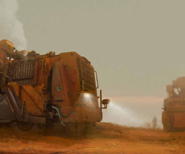ArtStation - Mech Machine 3D Concept Art Tutorial + 3D Kit Included ...